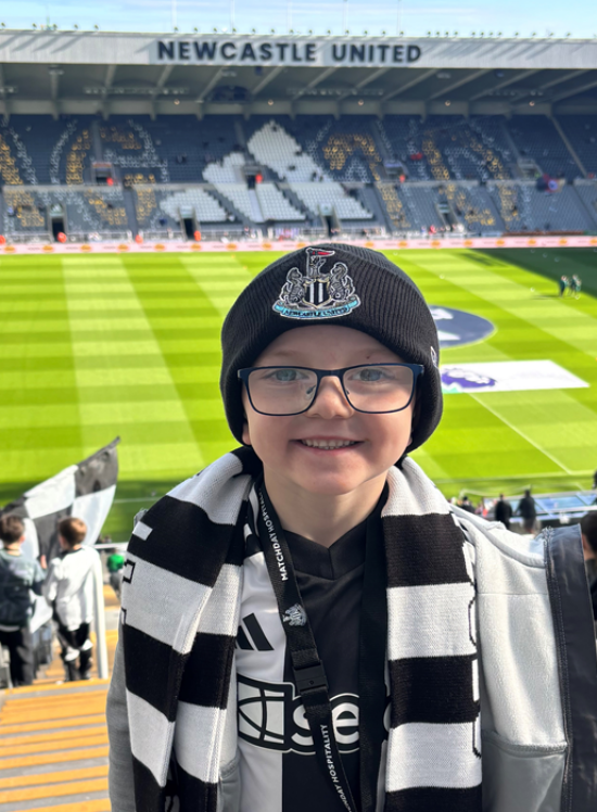 Wardley Primary School - Newcastle United Tickets Winner